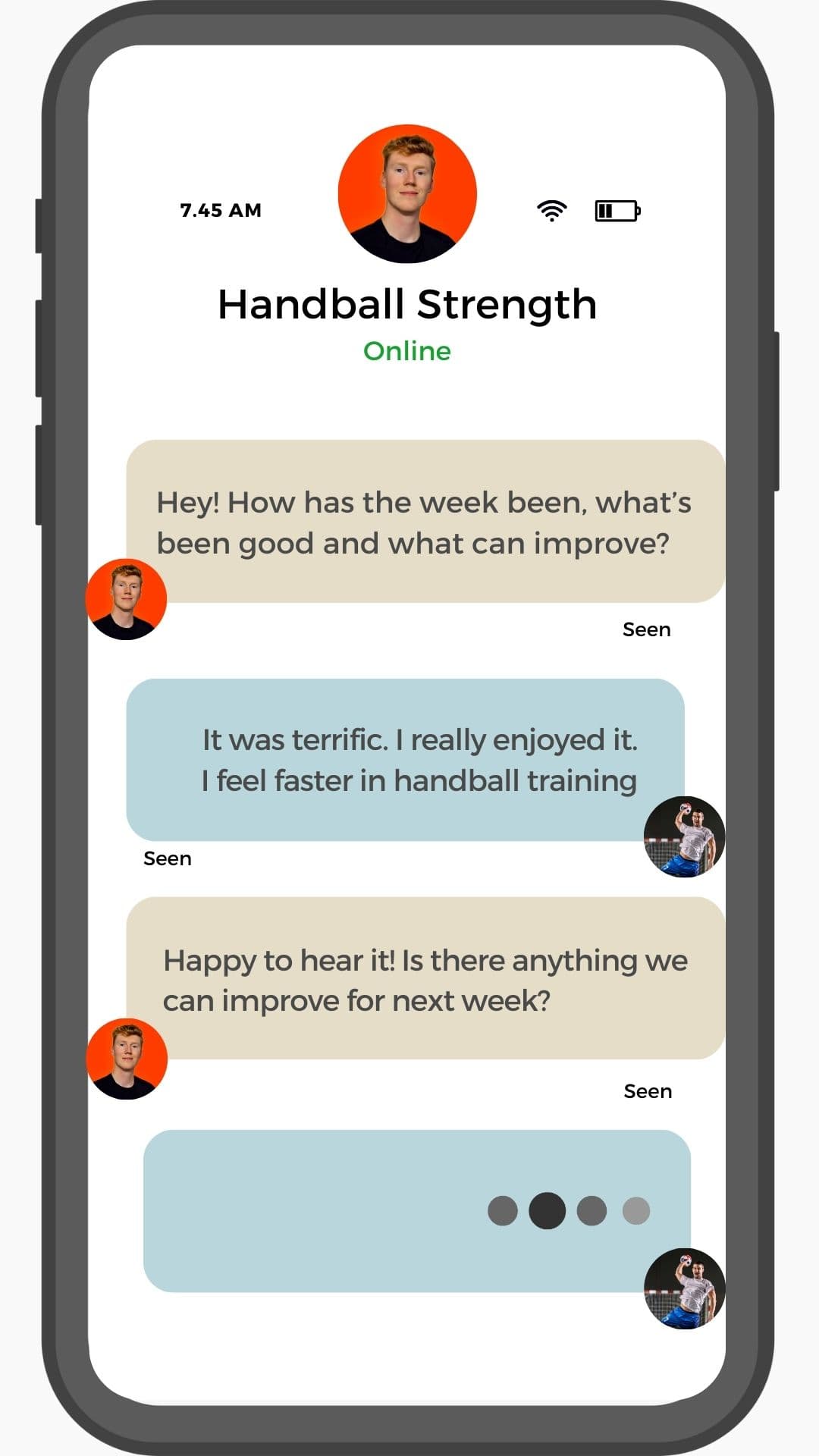 Online Coaching – HANDBALL STRENGTH